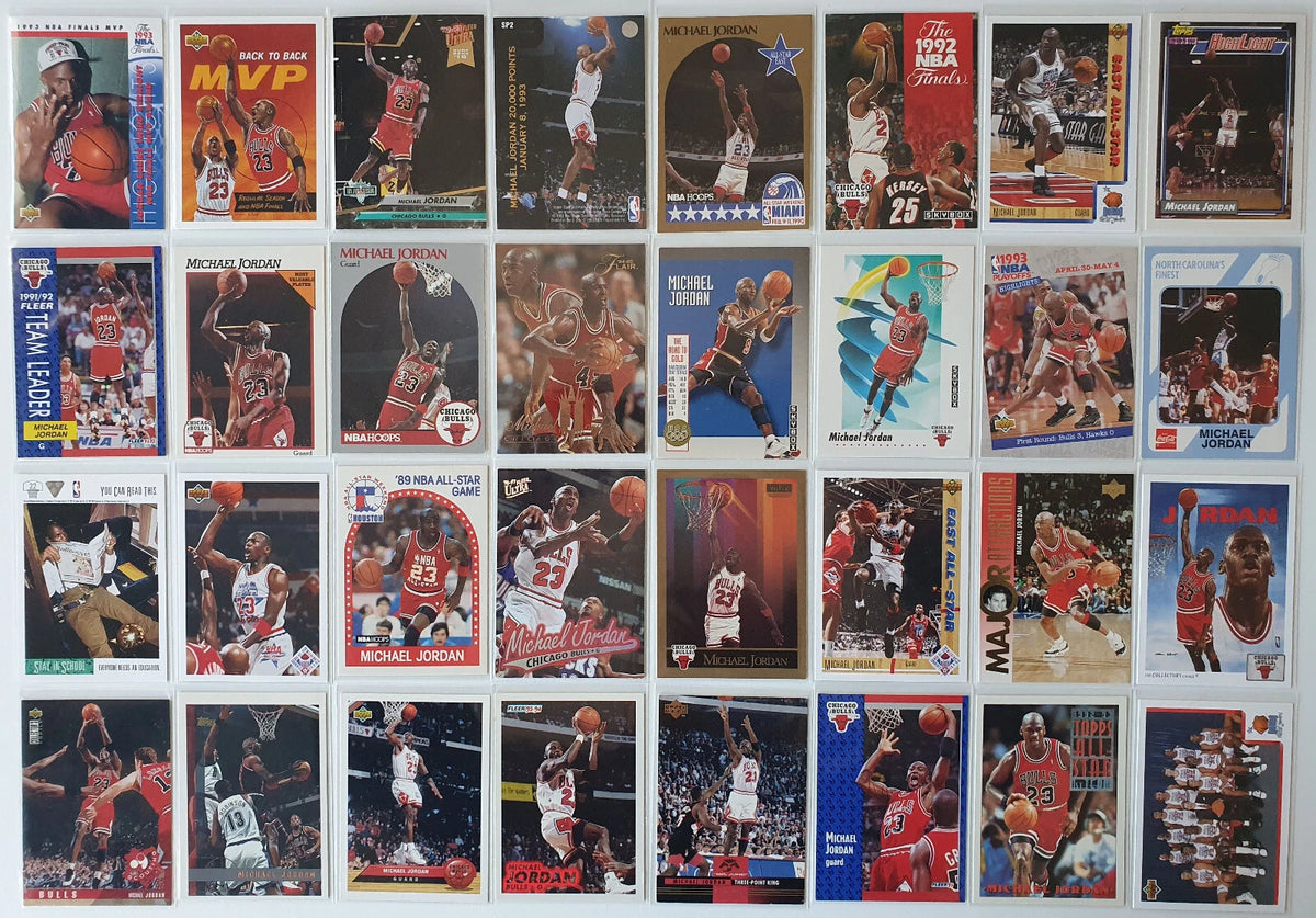 Lot of 32 x Michael Jordan Collection Cards - Good Condition – Perfect ...