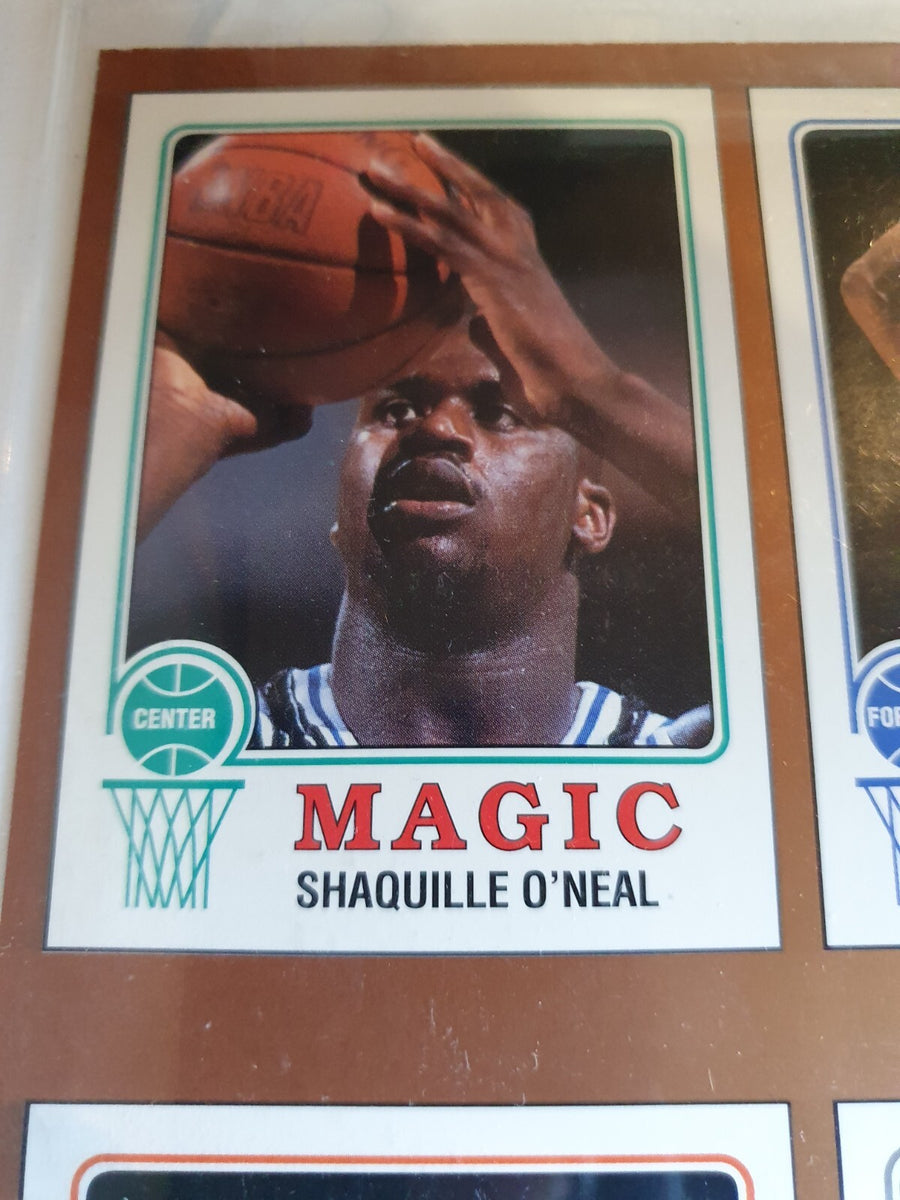 1994 Sports Cards Magazine (8 Card Set) Uncut Sheet Michael Jordan Sha ...