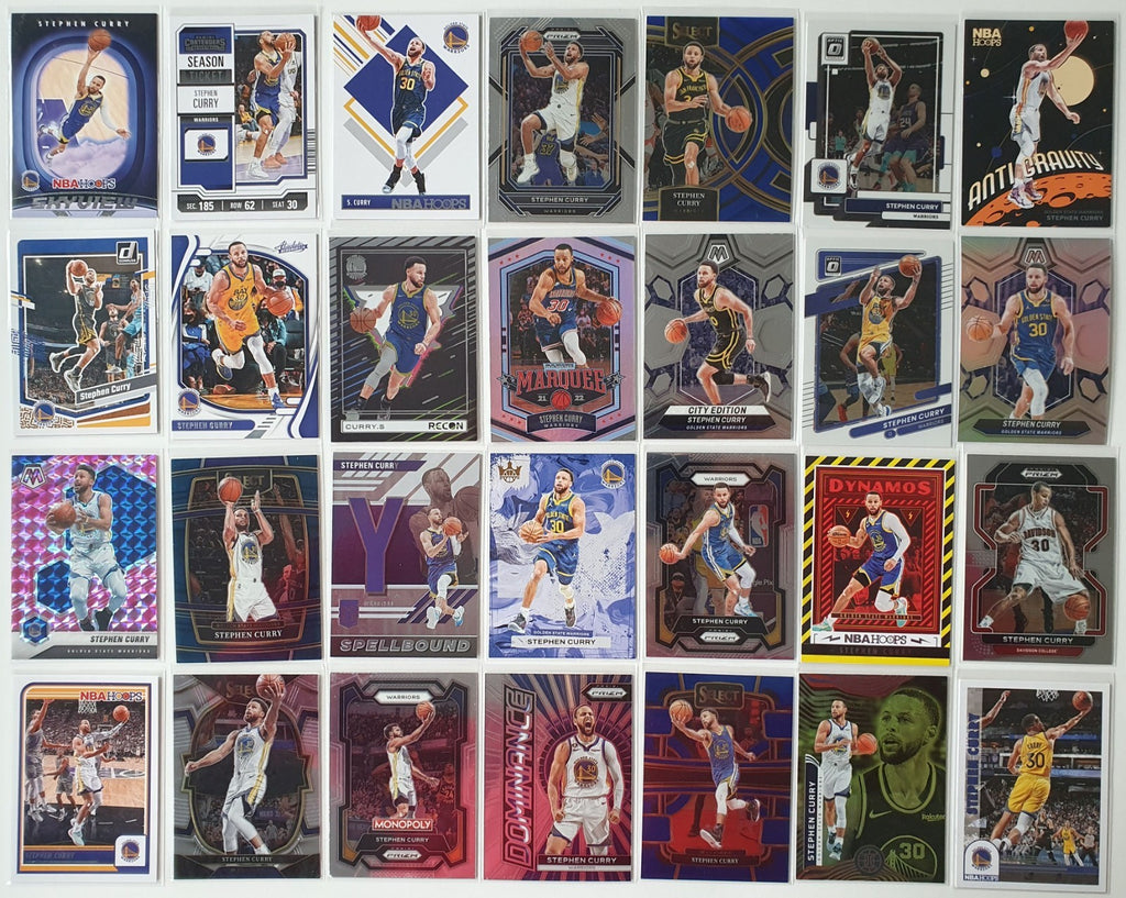 Stephen Curry Lot of 28 x Chef Curry Collection Cards - Good Condition ...