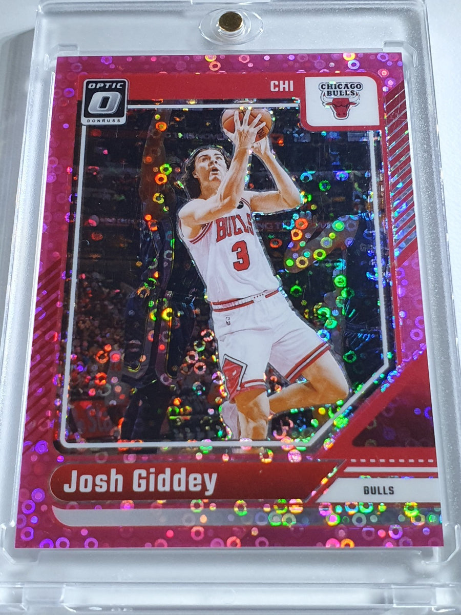 2024 Donruss Optic Josh Giddey #120 FAST BREAK PINK /25 Holo (Bulls ...