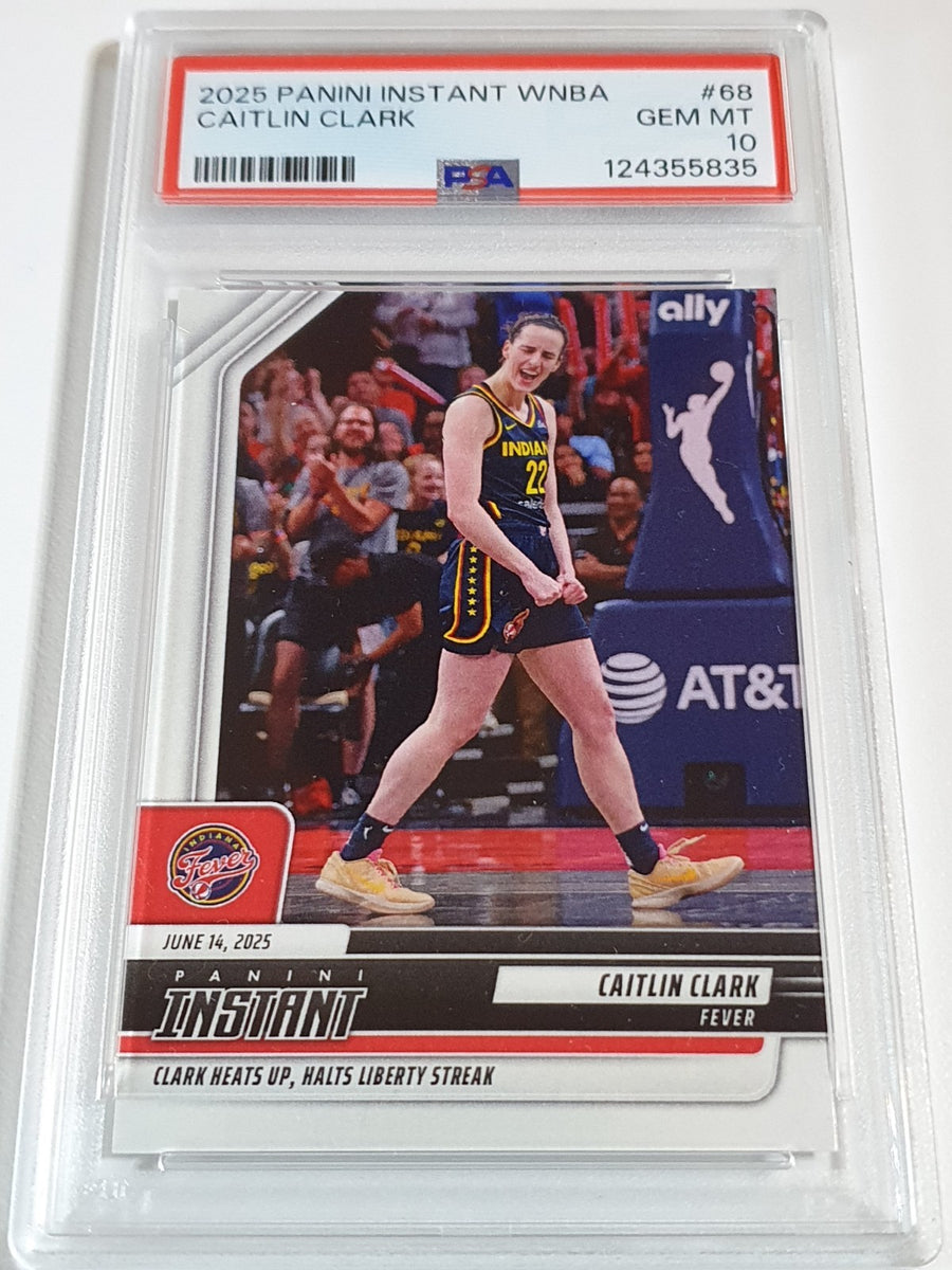 2025 Panini Instant WNBA Caitlin Clark #68 /2146 - PSA 10 (Low POP) – Perfect Edges Cards