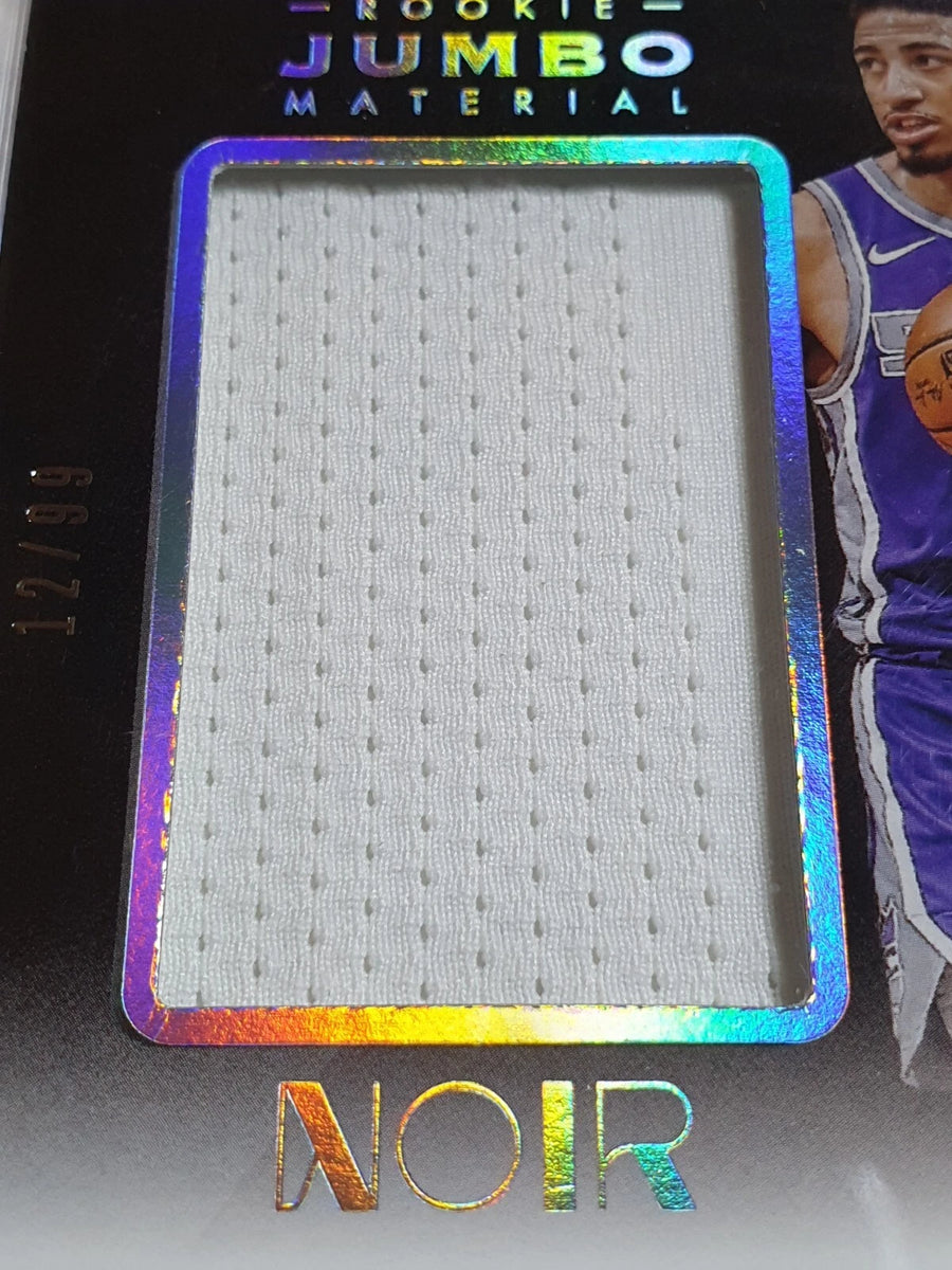 2020 Panini Noir Tyrese Haliburton Rookie #PATCH /99 Rookie Jumbo Mate ...