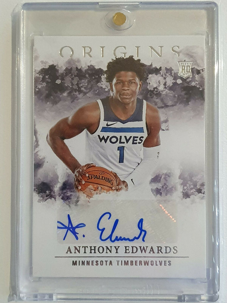 2020-21 Origins Anthony Edwards Rookie Autograph (Auto) - Ready to Gra ...