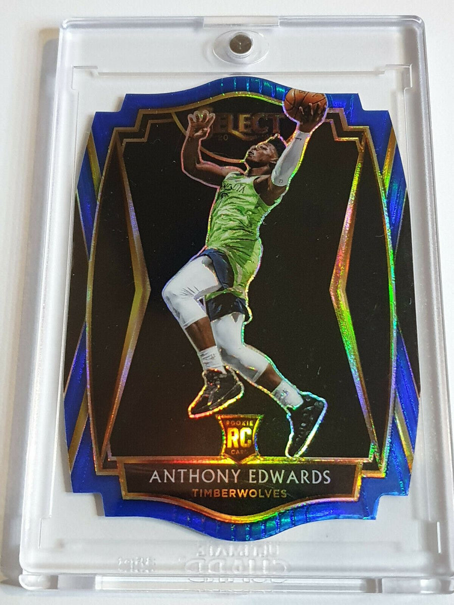 2021 Select Anthony Edwards Rookie #169 Die Cut BLUE /249 - Ready to G ...