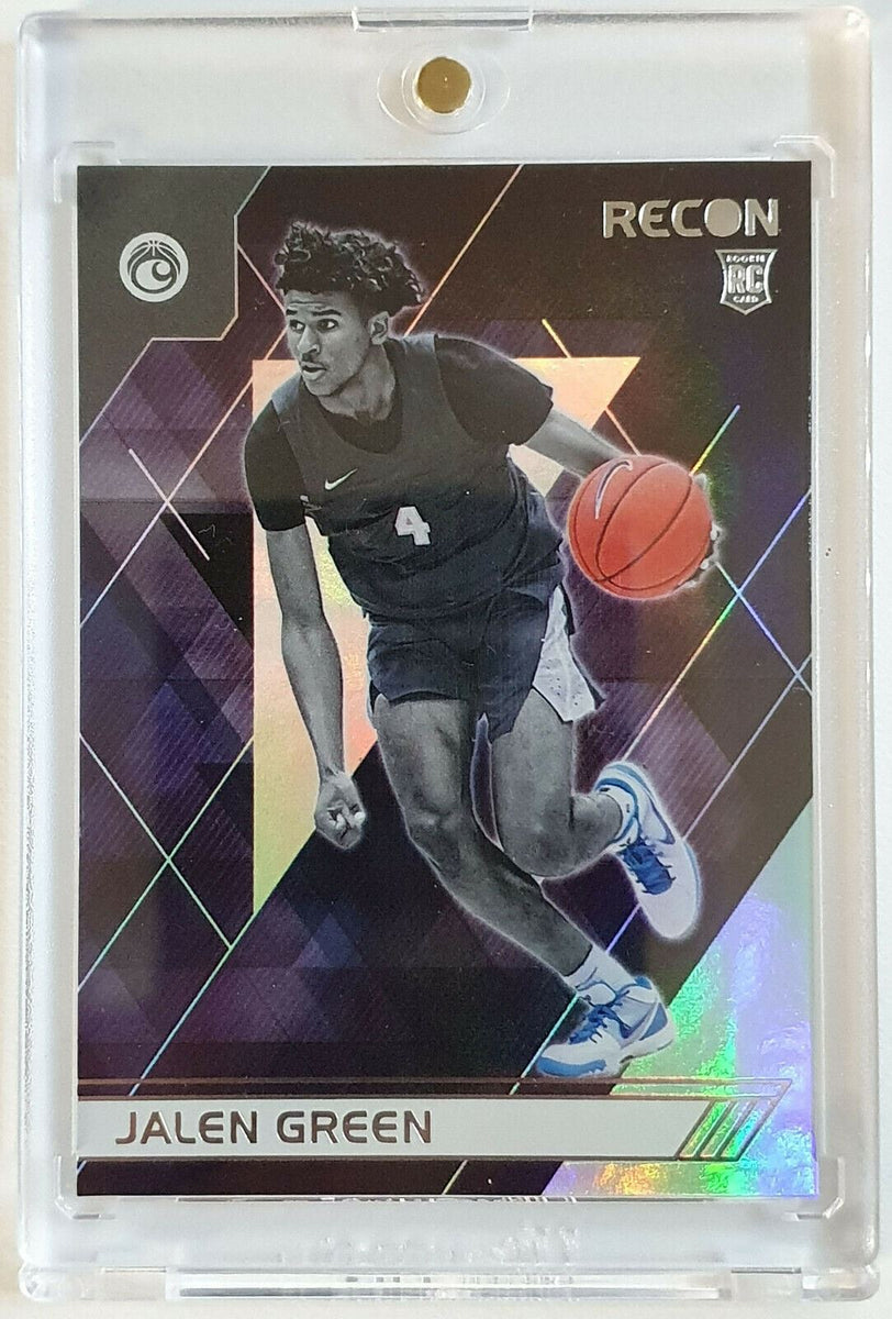 2021 Chronicles Jalen Green Rookie #124 RECON HOLO RC - Ready to Grade ...