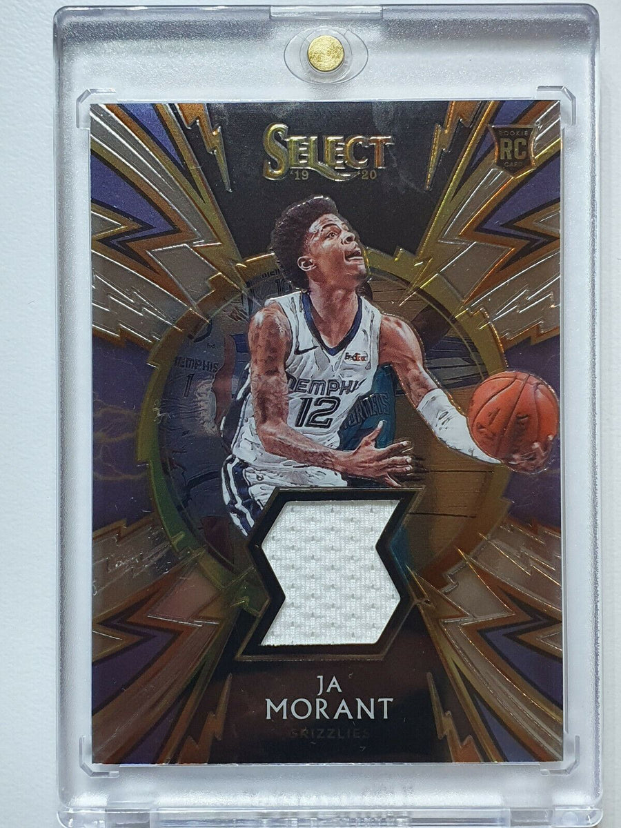 2019 Select Ja Morant Rookie #PATCH Sparks Worn Jersey RC - Ready to G ...