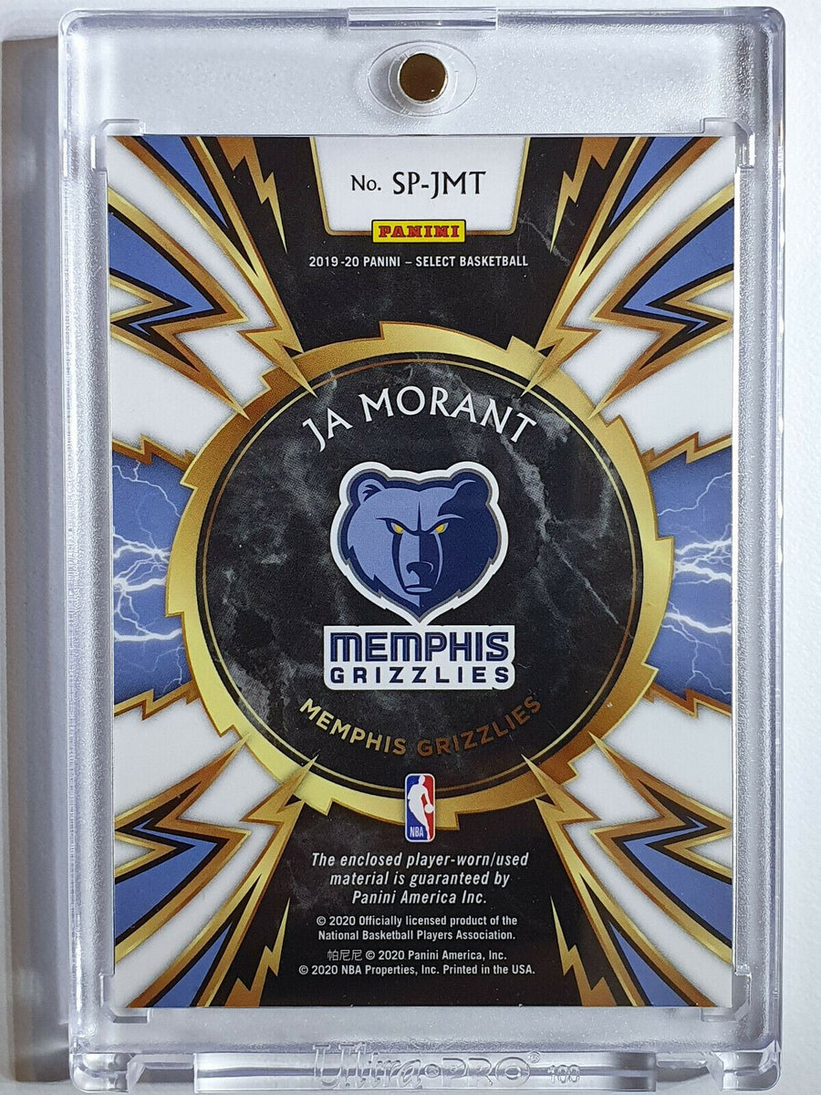 2019 Select Ja Morant Rookie #PATCH Sparks Worn Jersey RC - Ready to G ...