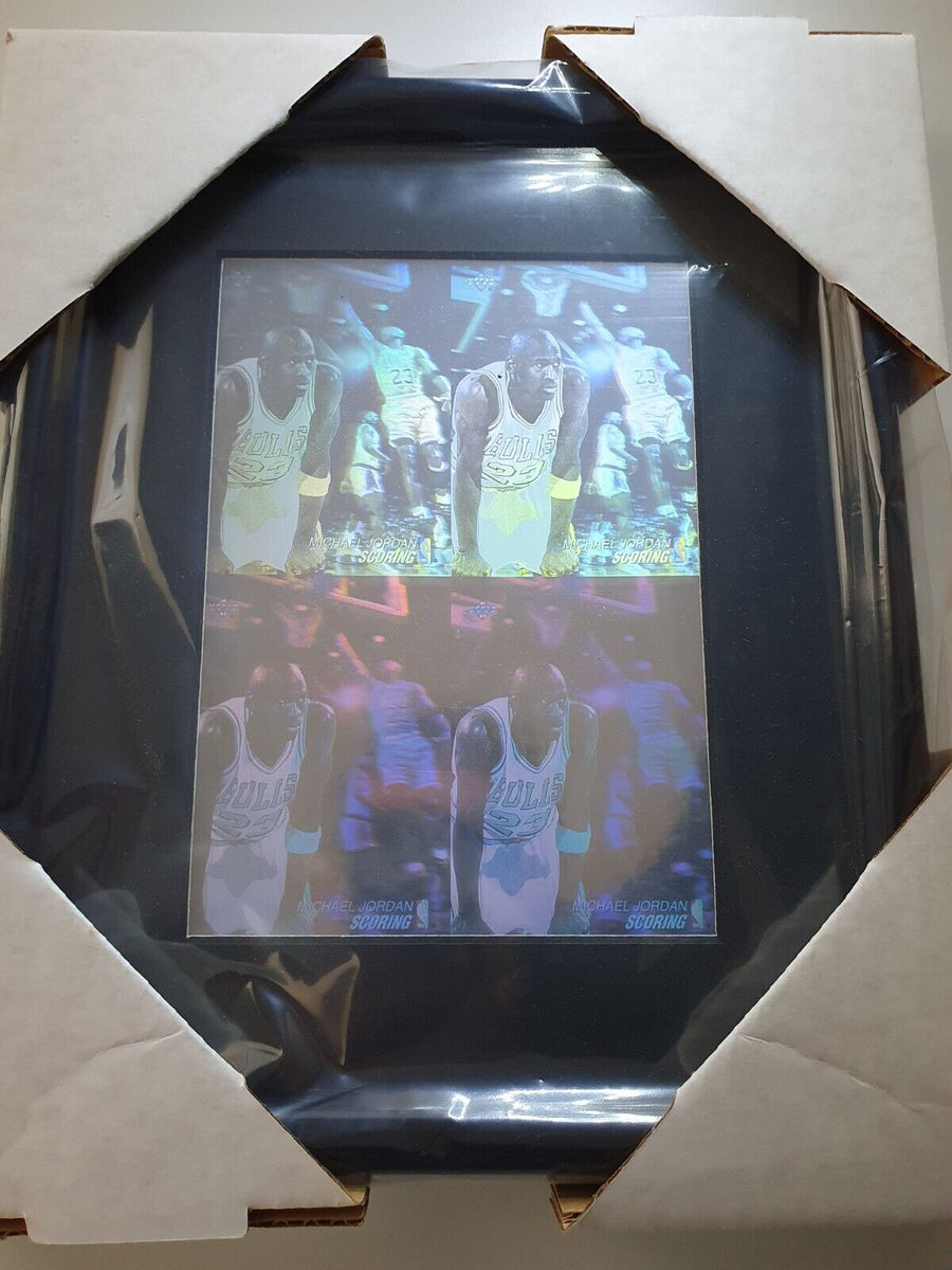 1991 Upper Deck Michael Jordan JUMBO Uncut Hologram (4 x Holo) - Facto ...